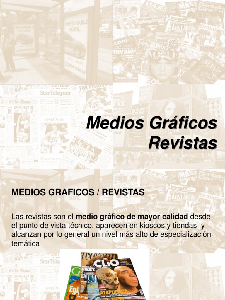 Clases Medios Graficos Revistas | Descargar gratis PDF | Medición de ...