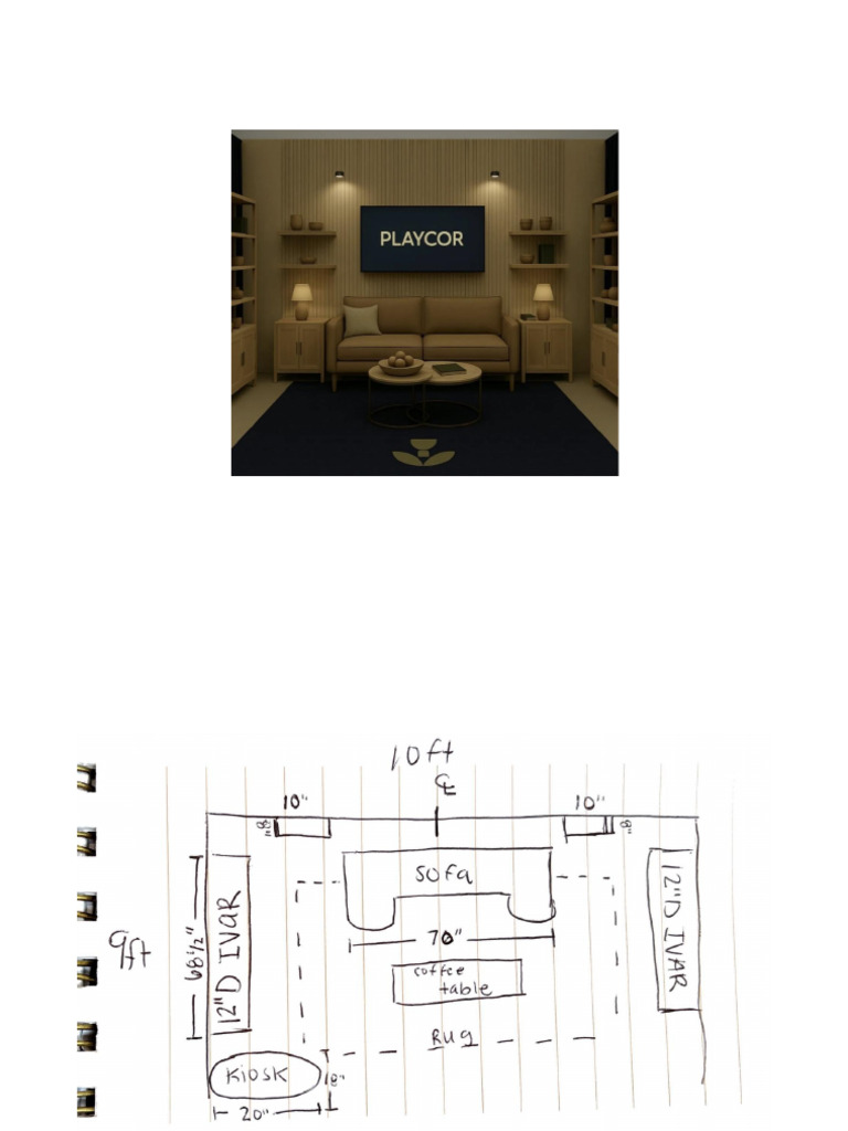 Tradebooth Design for PlayCor Setup | PDF