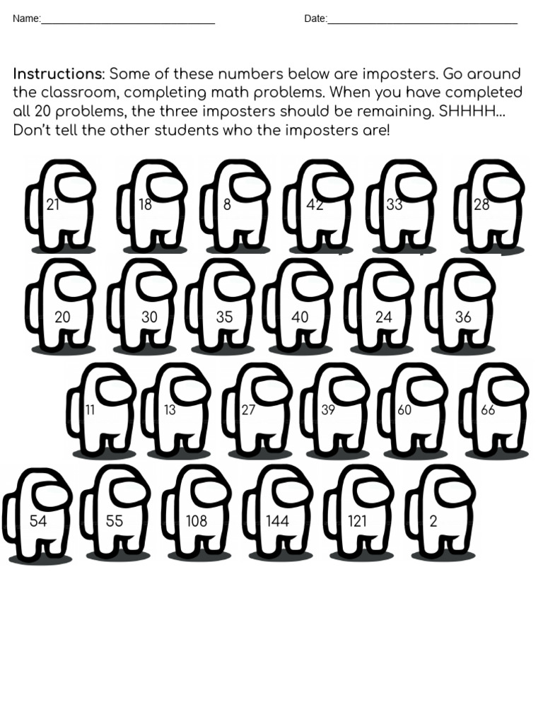 Imposter Multiplication | PDF