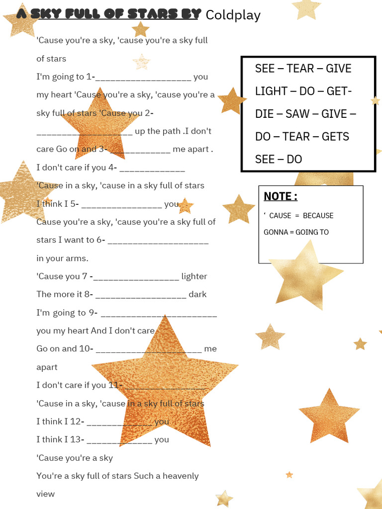 A Sky Full of Stars | PDF
