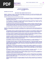 RA 3019: Anti-Graft Practices Act | PDF