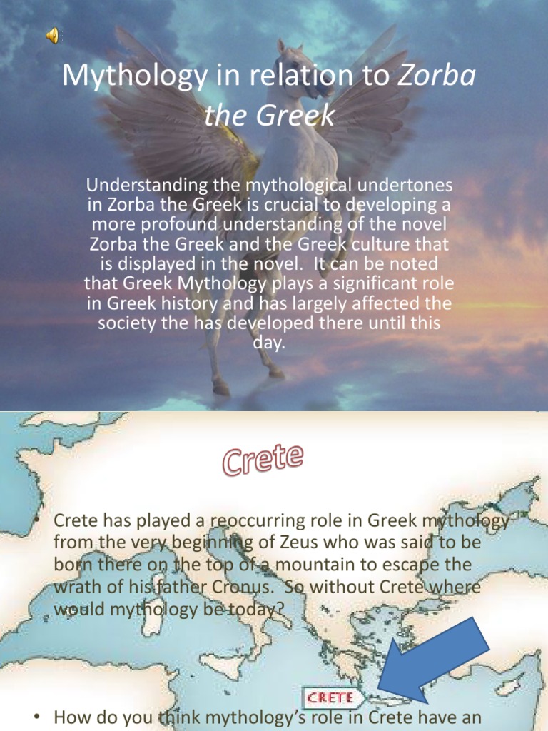 Mythology in Relation To Zorba The Greek | PDF | Greek Mythology | Zeus