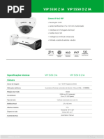 Datasheet - VIP 5460 LPR IA - Site | PDF | Câmera | Protocolo de transferência de arquivos