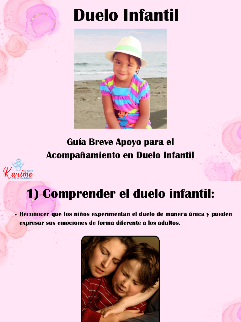 2024 Tema 32 Duelo Infantil | PDF | Dolor | Las emociones