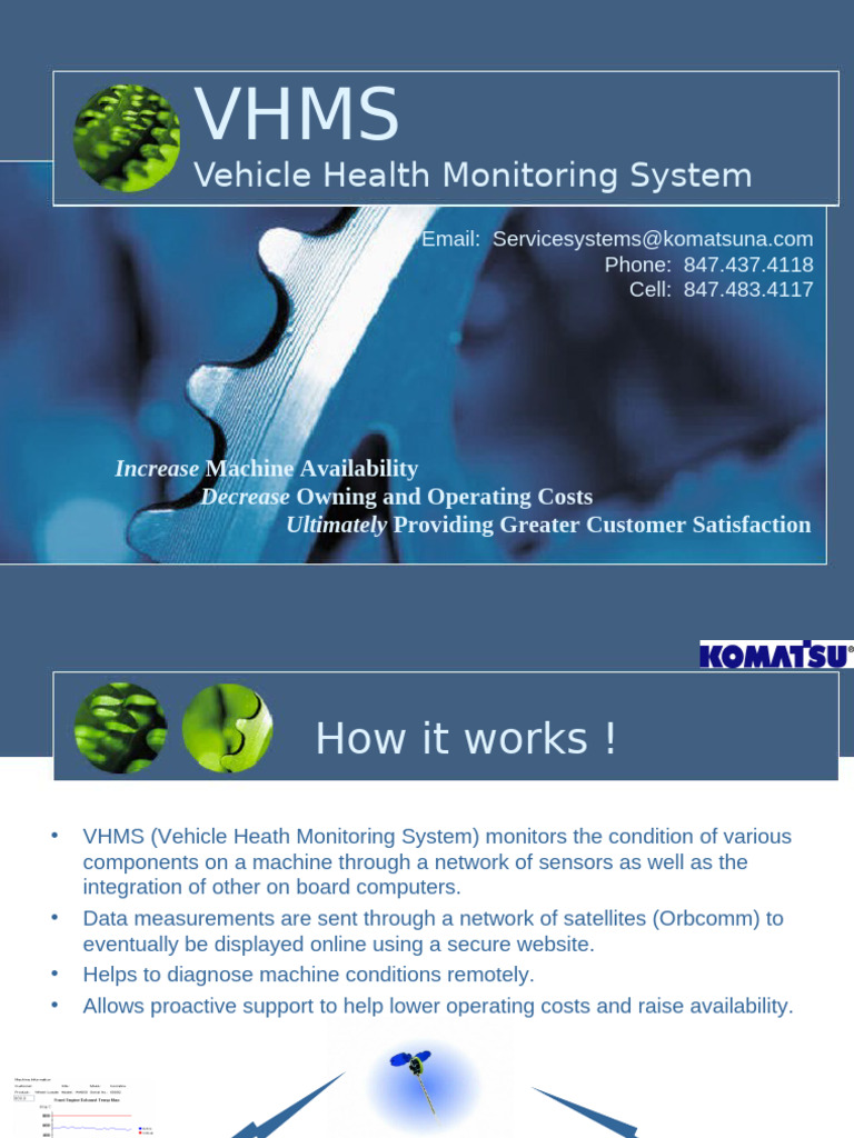 VHMS Project Overview - PPT 3-22-07 - Final | PDF | Engines
