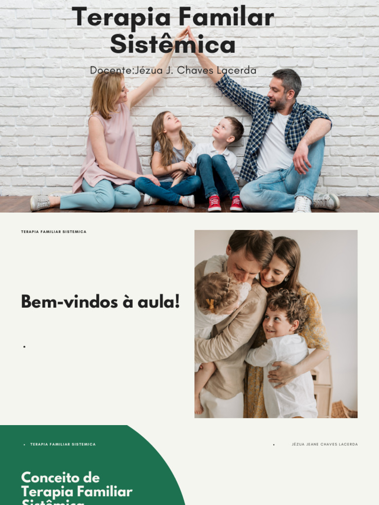 Terapia Familiar Sistêmica Conceitos E Benefícios Pdf Psicoterapia