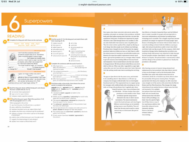 Reading Superpowers 2 | PDF