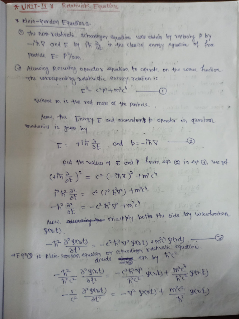 Quantum Mechanics-II U-IV M.SC Sem-III | PDF