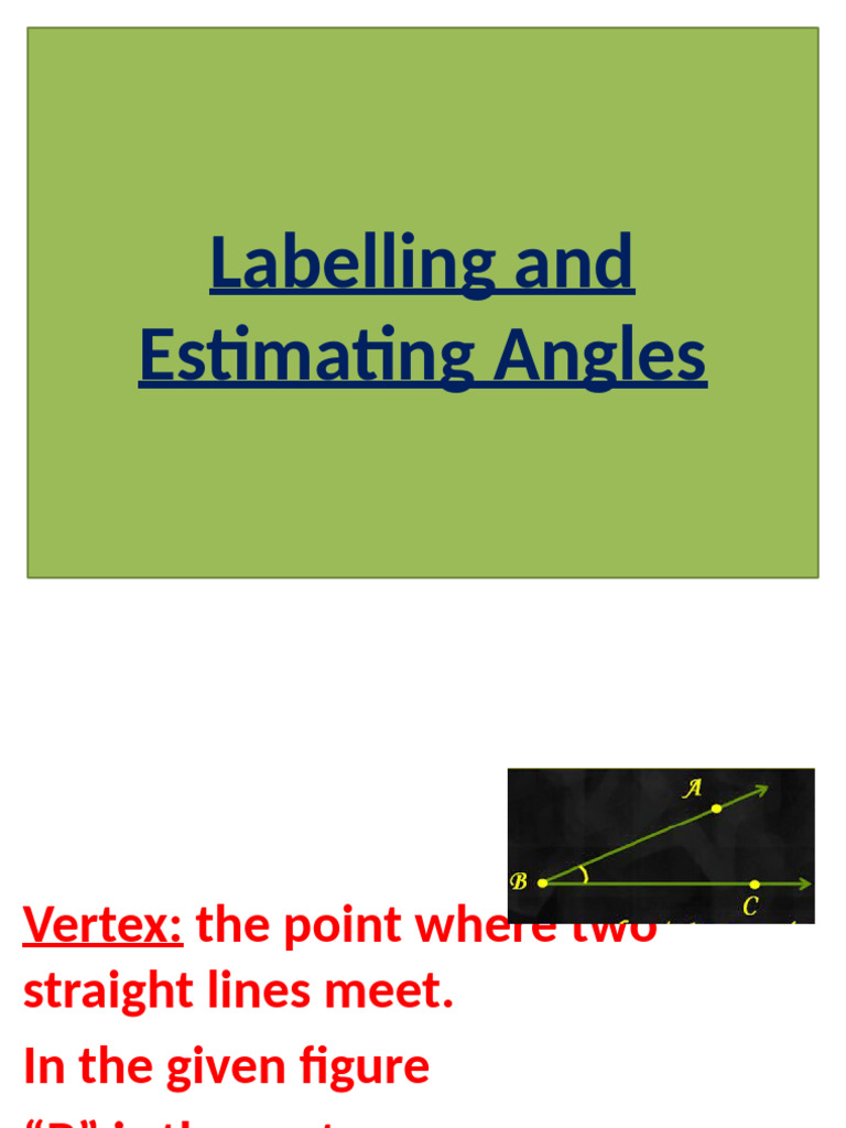 Understanding Angles and Triangle Equations | PDF | Triangle | Vertex ...