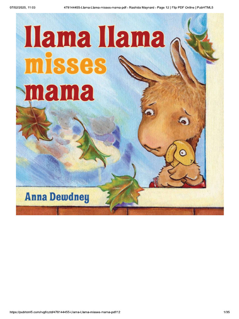 Llama Llama Misses Mama | PDF