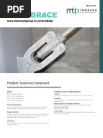 DONOBRACE Bracing System Specification Guide | PDF | Nut (Hardware) | Screw