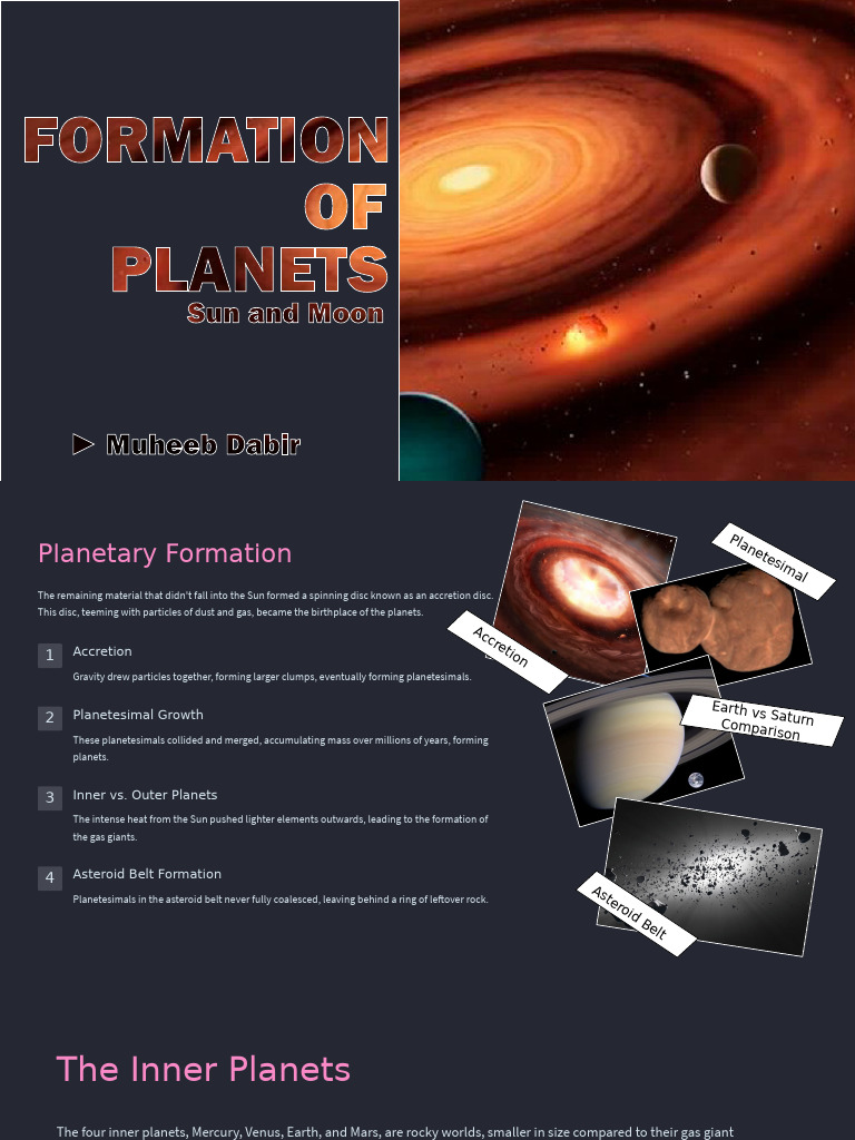 Planetary Formation and Exploration Guide | PDF | Planets | Solar System