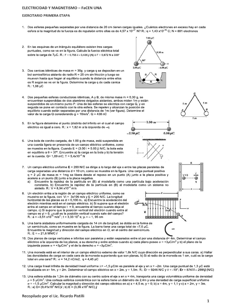 Electricidad y Magnetismo | PDF