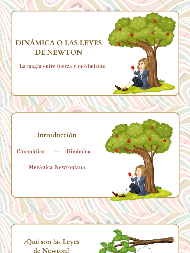Leyes de Newton: Fuerza y Movimiento | PDF | Fuerza | Las leyes del ...