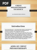 Manual Techniques in Chest Physiotherapy | PDF | Exhalation | Clinical ...