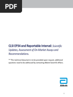 CLSI EP26 Lot Verification Guidelines | PDF