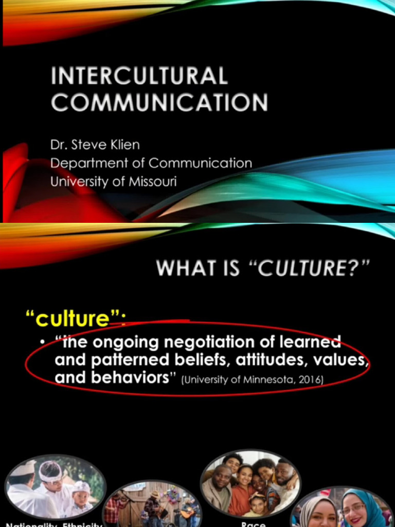 Intercultural Communication | PDF