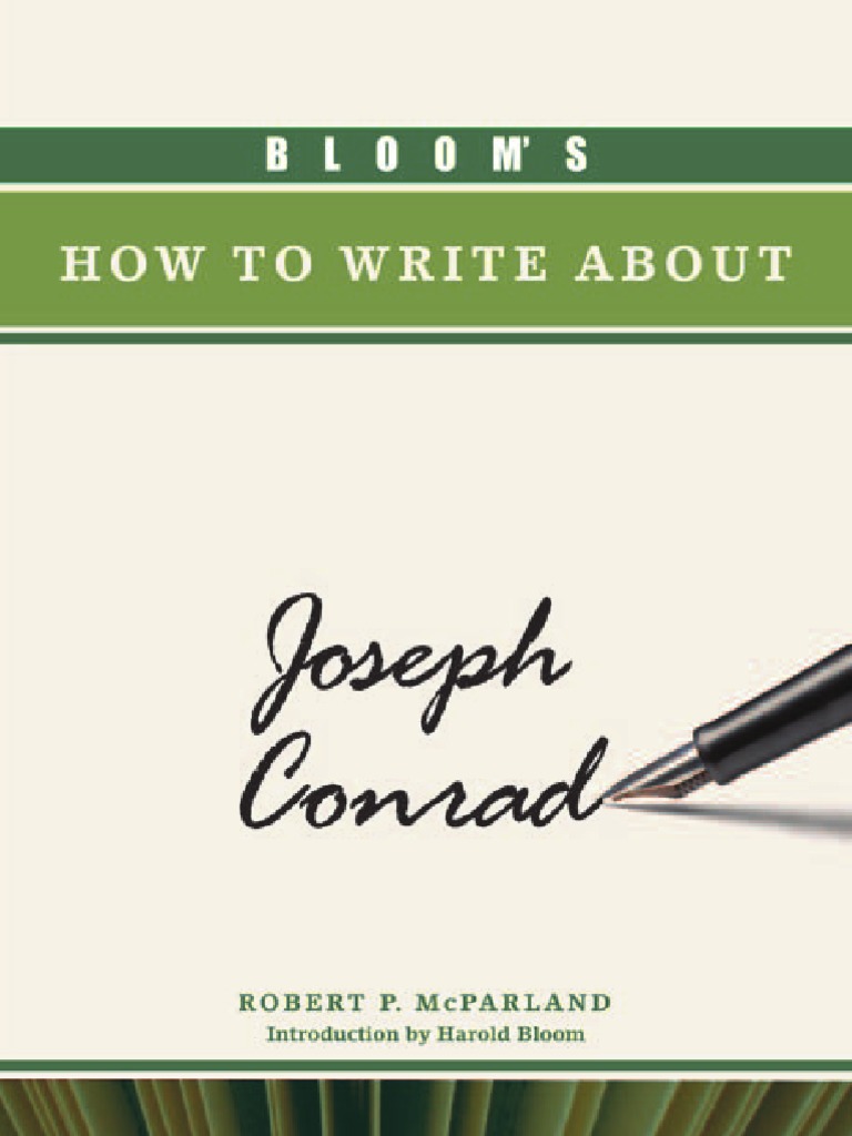 Bloom 039 S How To Write About Joseph Conrad Bloom 039 S How To Write ...