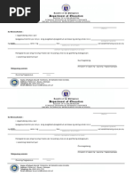 Tagalog Excuse Letter Sample | PDF