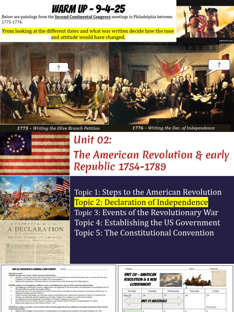 02 Declaration of Independence | PDF | American Revolution | Atlantic ...