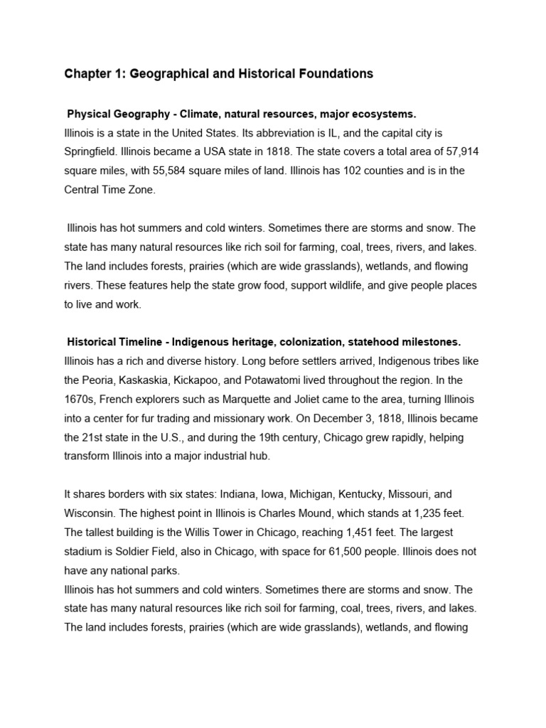 English Final Project Group 1 | PDF | Illinois | Chicago