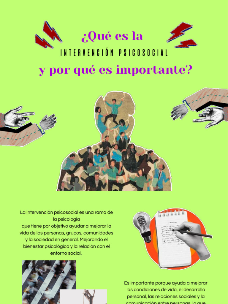 ¿Qué Es La Intervención Psicosocial | PDF