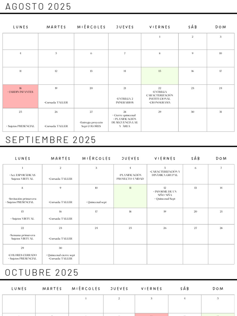 Black and White Elegant Minimalistic August 2025 Monthly Calendar ...