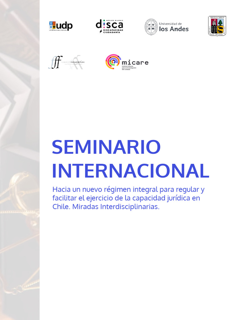 Programa Seminario Internacional Final | PDF | Chile | Universidad