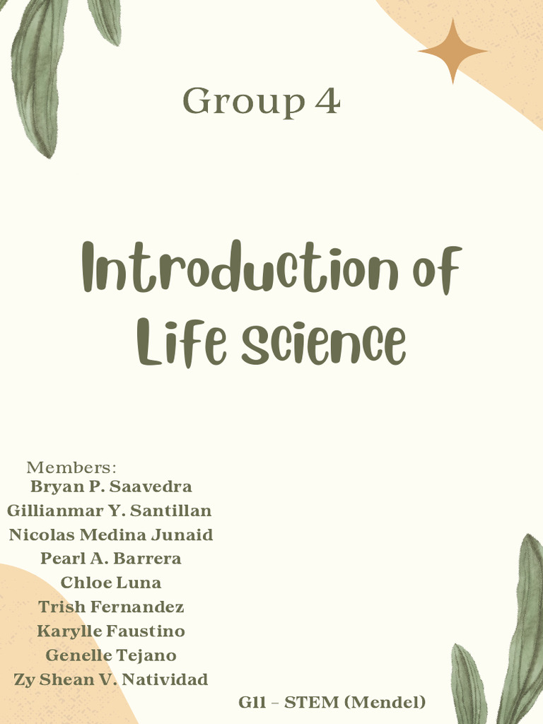 Introduction to Life Science Concepts | PDF | Life | Abiogenesis