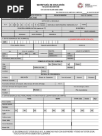 Ficha de Inscripción Escolar 2025 | PDF