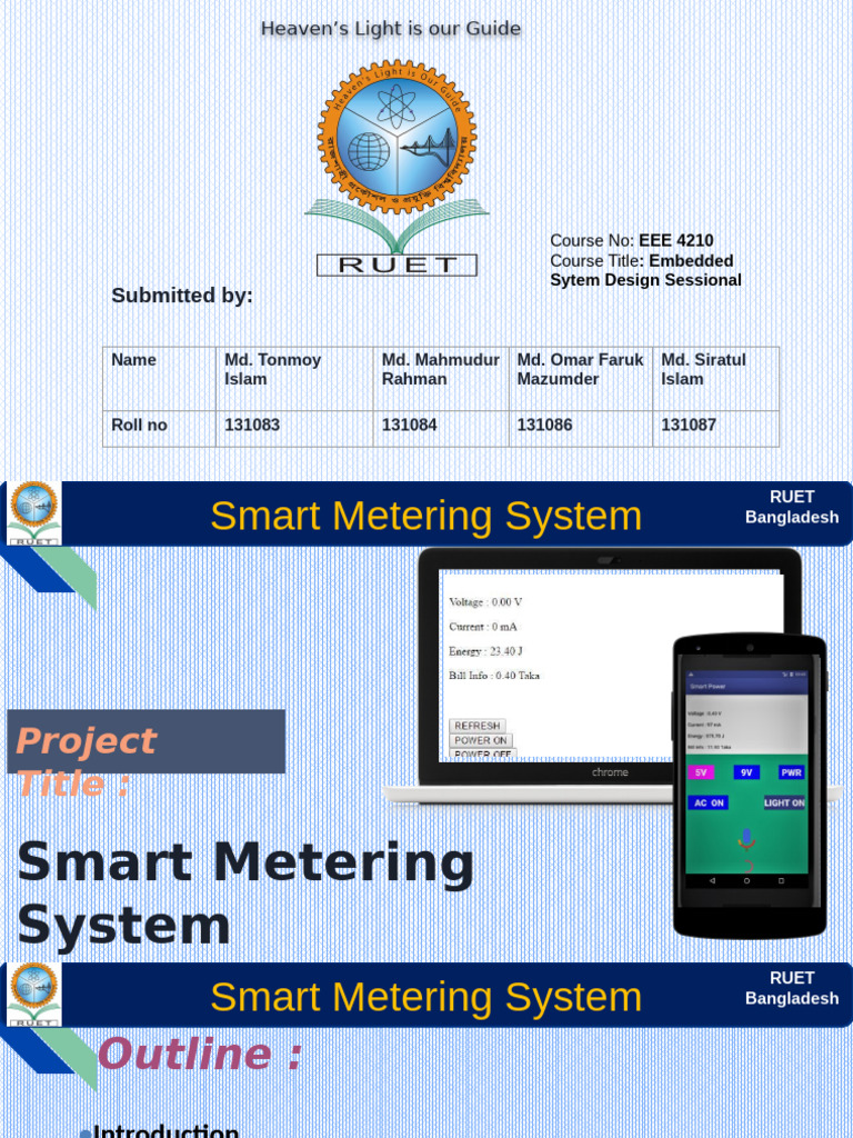 Smart Metering System Overview | PDF | Arduino | Computing