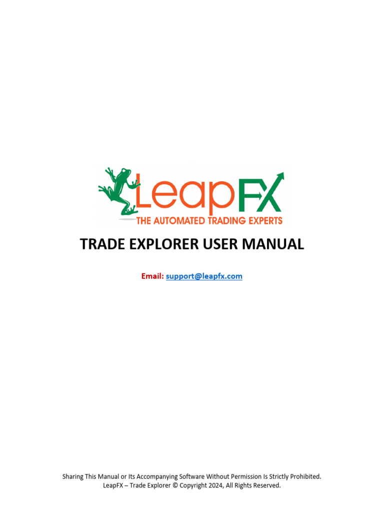 Trade Explorer User Manual 2024 | PDF | Futures Contract | Algorithmic ...