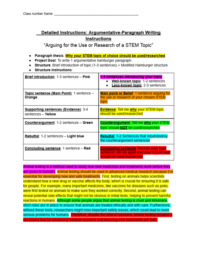 Argument for Animal Testing in STEM | PDF | Animal Testing | Health Care