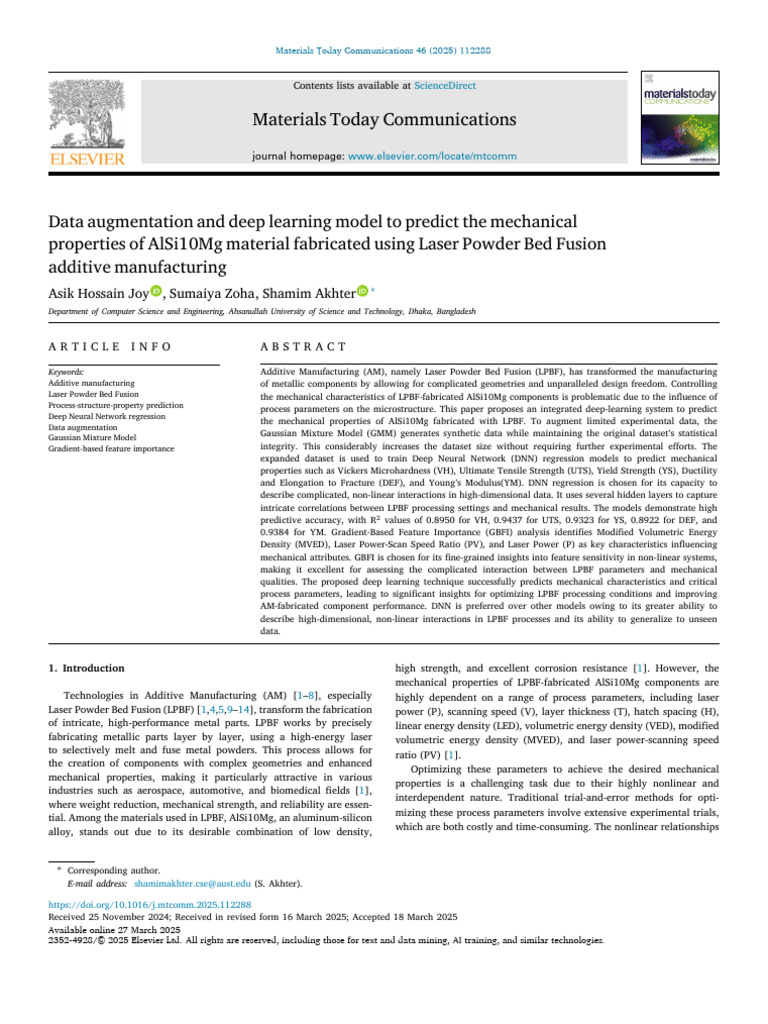 Paper 1 Augmented Data AUST | PDF | Deep Learning | Machine Learning