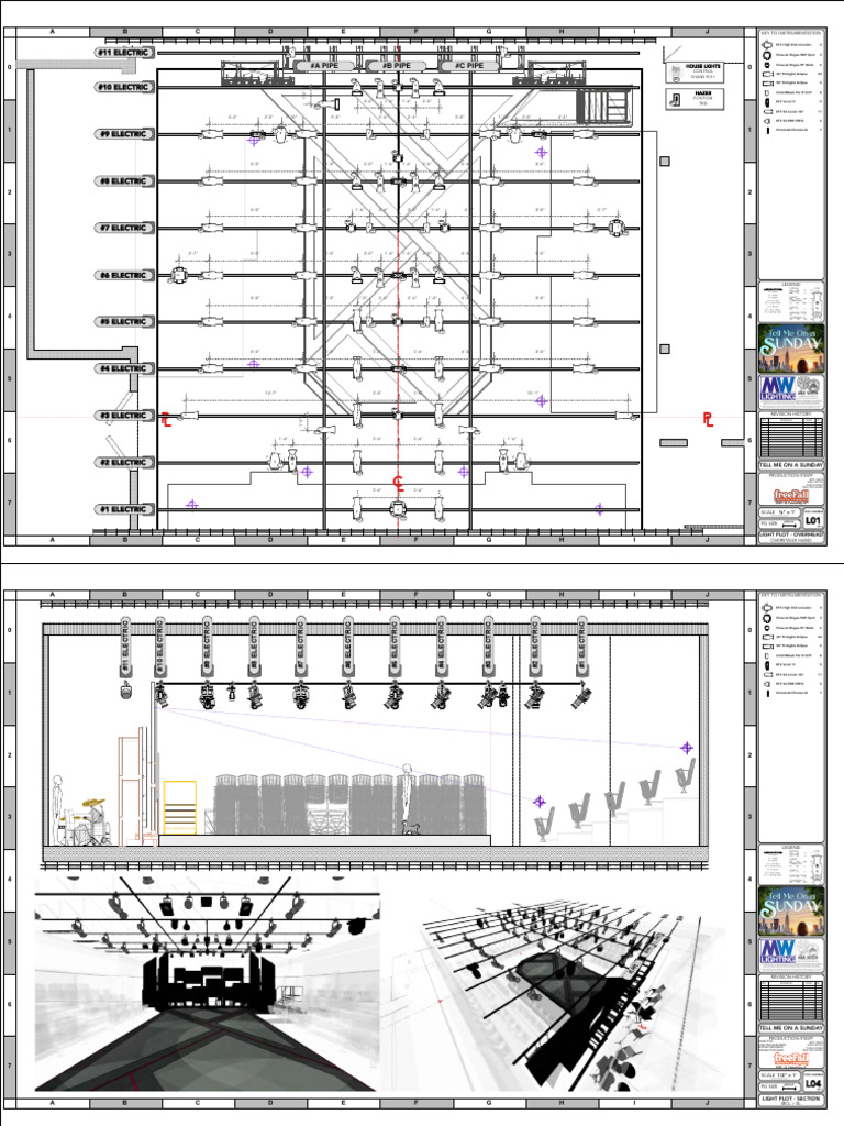TMOAS Lighting Plot - All Pages | PDF