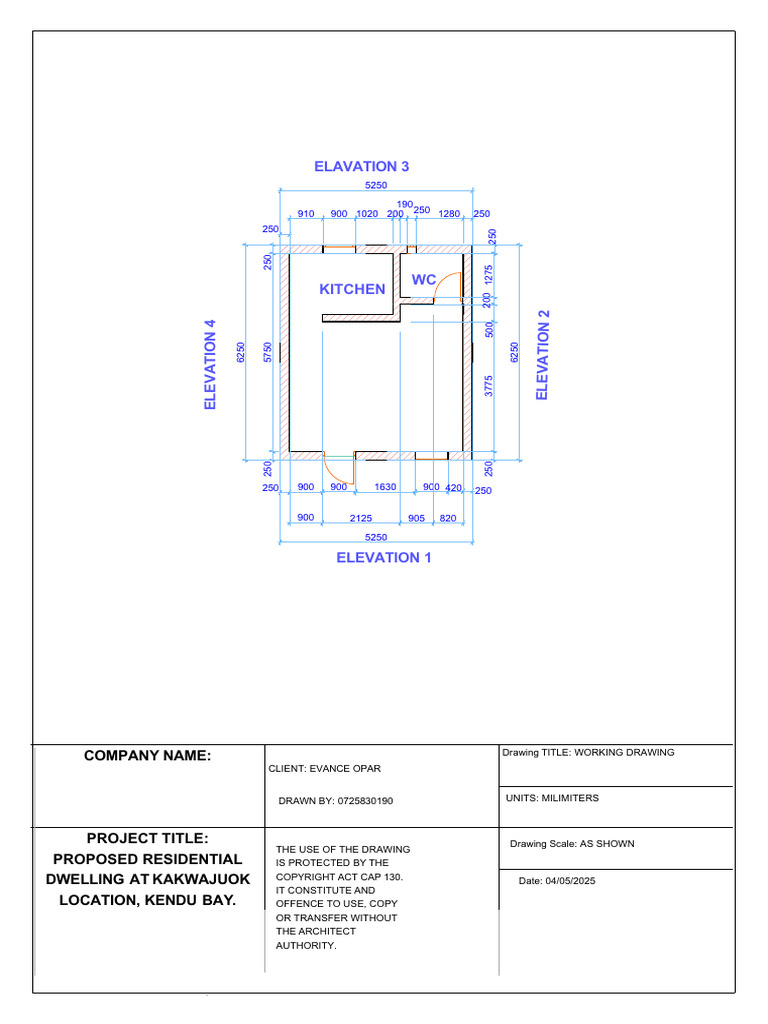 BS WORKING DRAWING | PDF