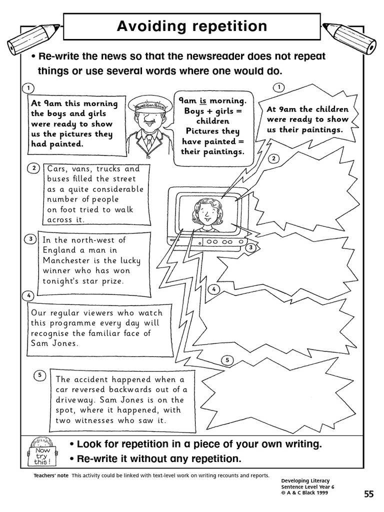 Avoiding Repetition | PDF