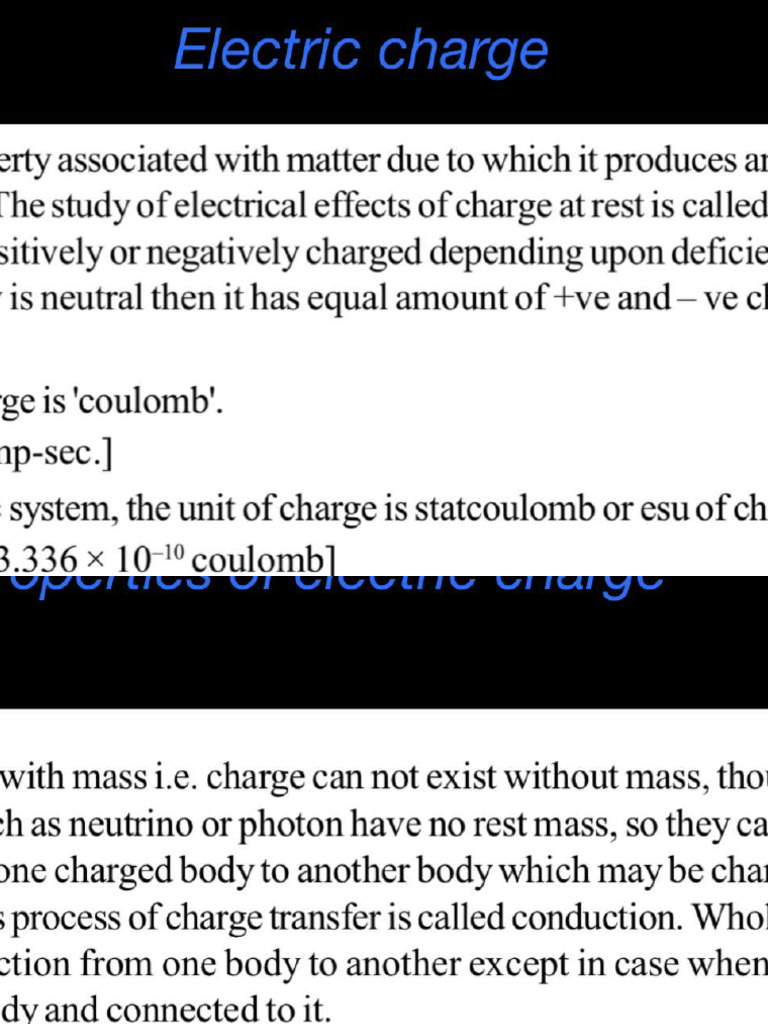 Electrostatics Basics | PDF