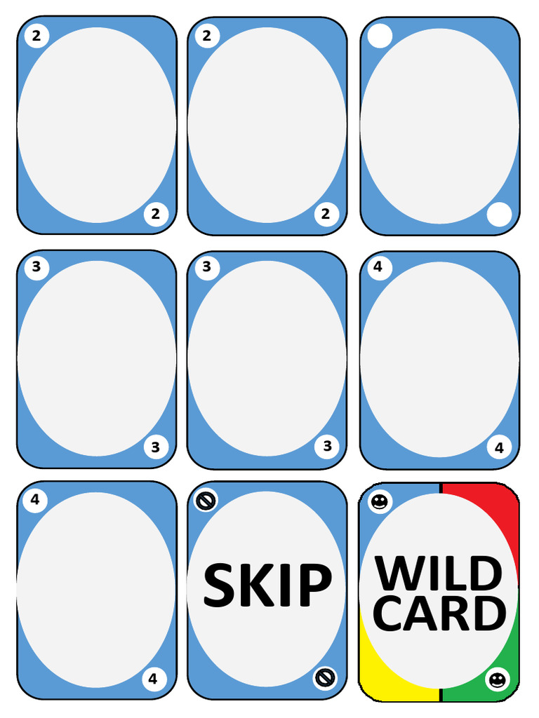 How to Play the Card Game "Skip Wild" | PDF