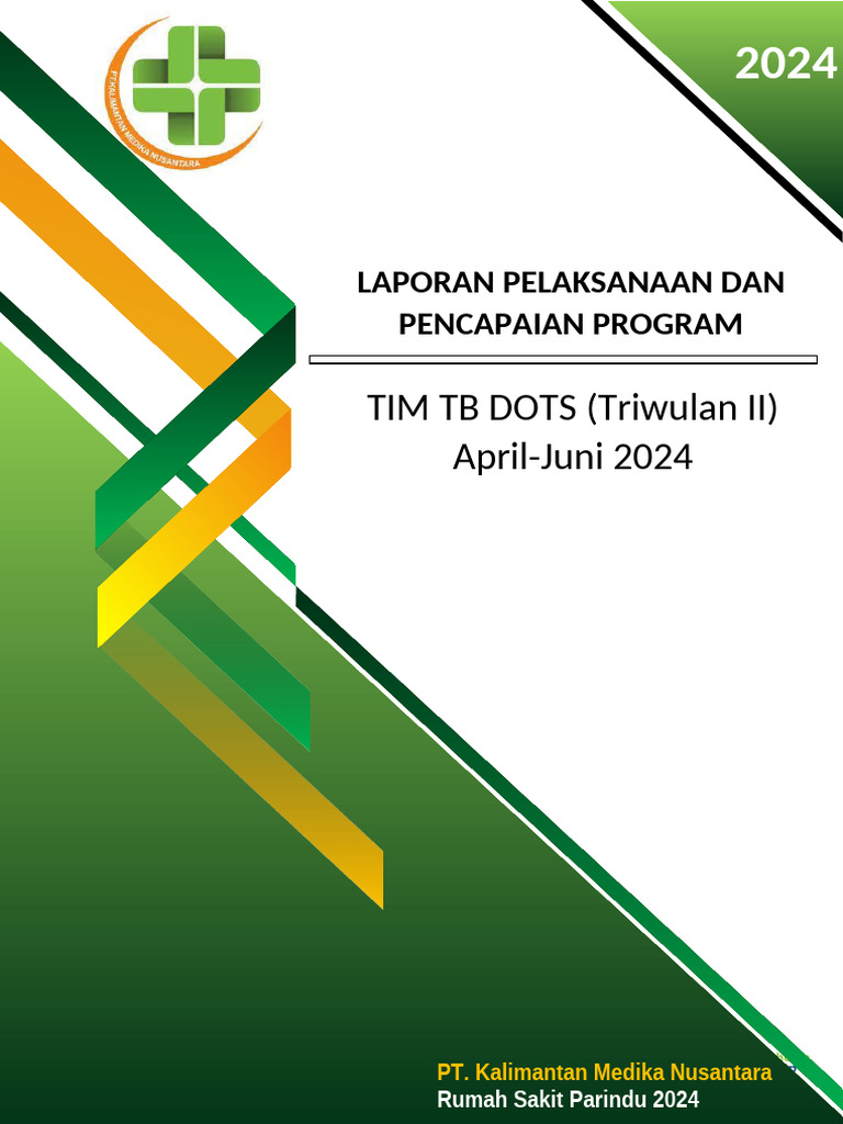 Laporan Program TB DOTS RS Parindu 2024 | PDF