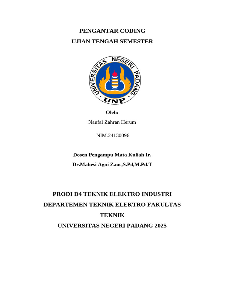 Cover Pengantar Coding | PDF