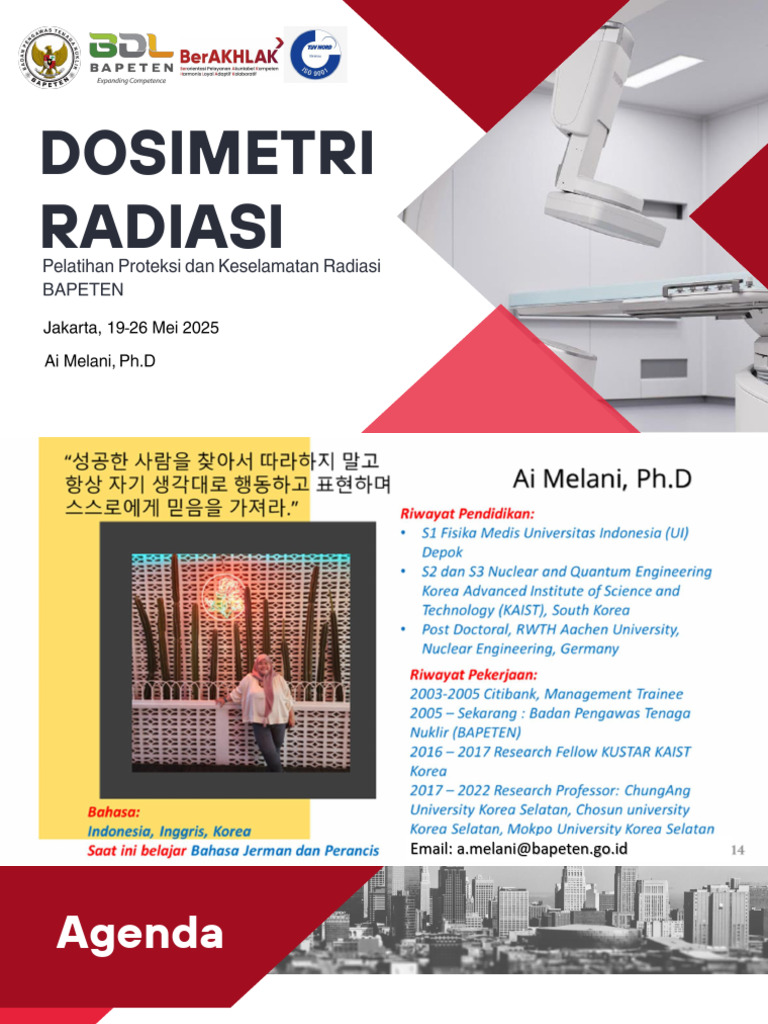 Panduan Lengkap Dosimetri Radiasi | PDF
