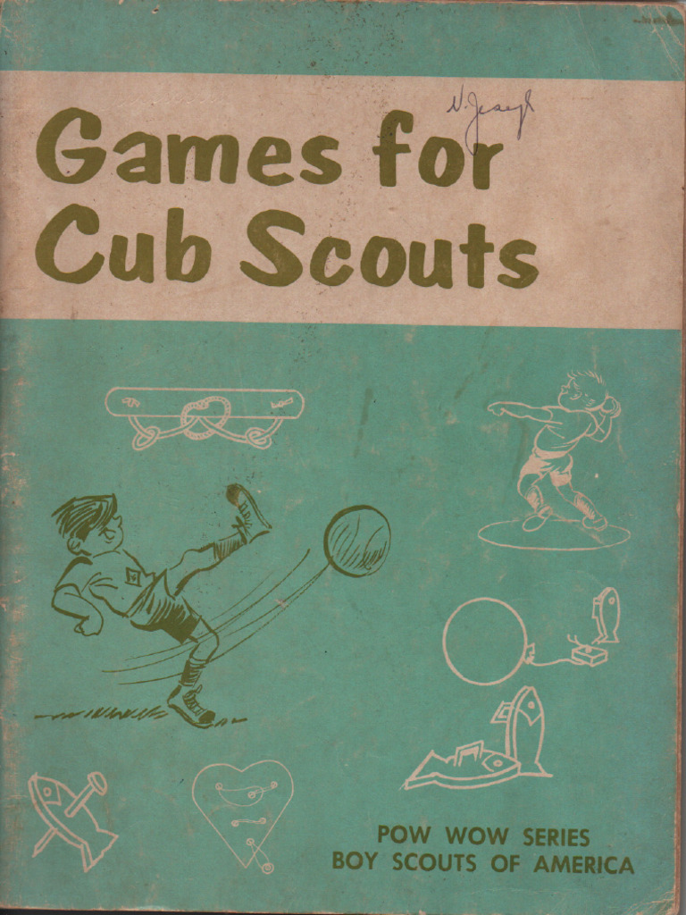 Games For Cub Scouts | PDF