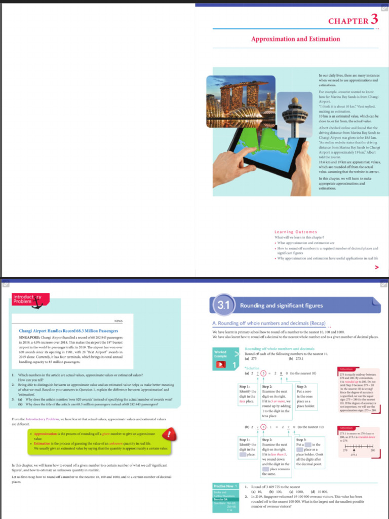 Think! Mathematics 1A Textbook Chapter 03 | PDF