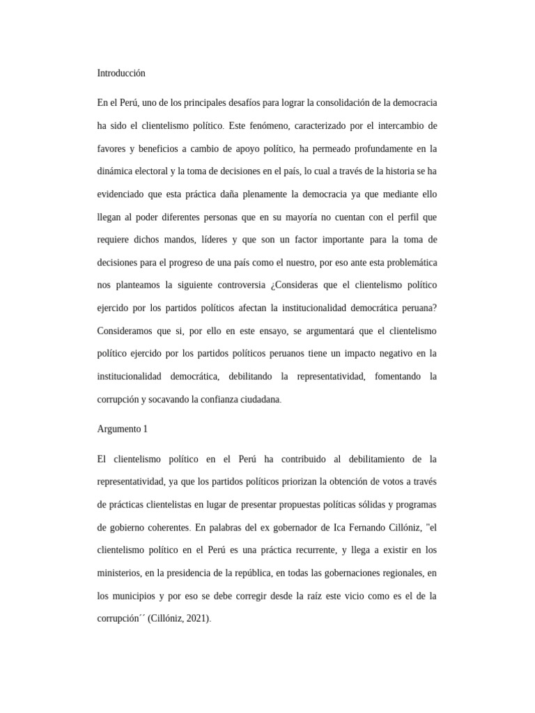 Trabajo Arreglado Q | PDF | Democracia | Ideologías políticas