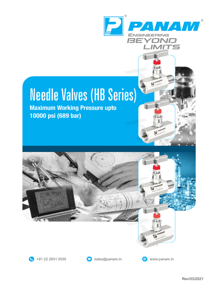 HB Series Needle Valves Overview | PDF | Leak | Valve