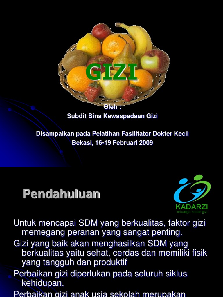 Materi Gizi - Perumperindo.co.id