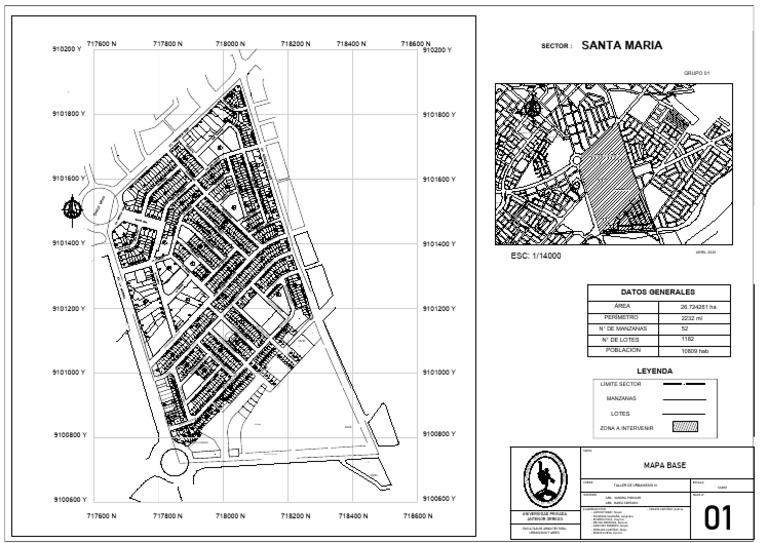 Mapa Base Oficial Urba 3 | PDF