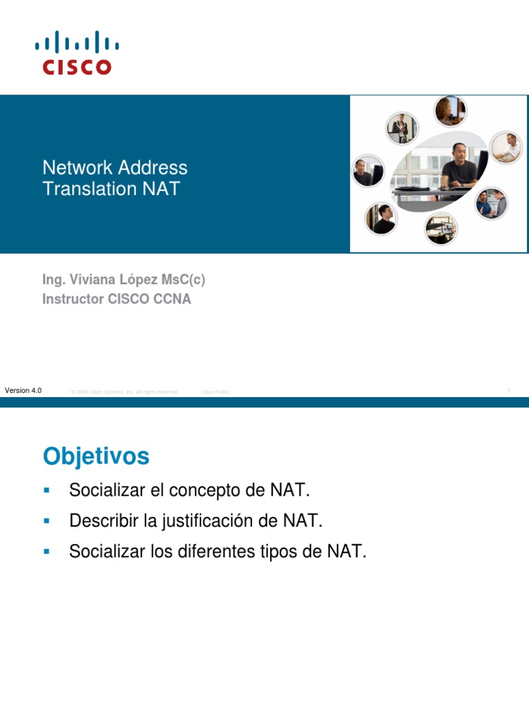 1-Configuracion NAT CISCO Ok | PDF | Dirección IP | Enrutador (Computación)
