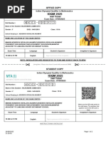 DAV Olympiad Instructions-1 | PDF